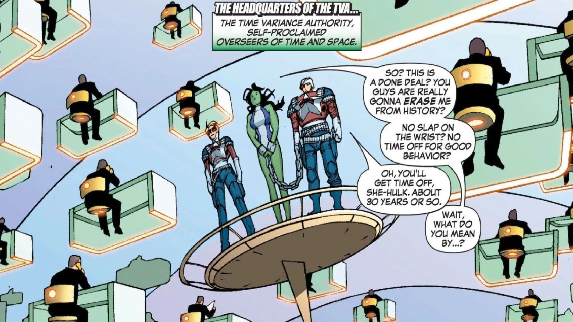 Connaissez-vous ? - La Time Variance Authority (TVA) - COMIX'TRÊME